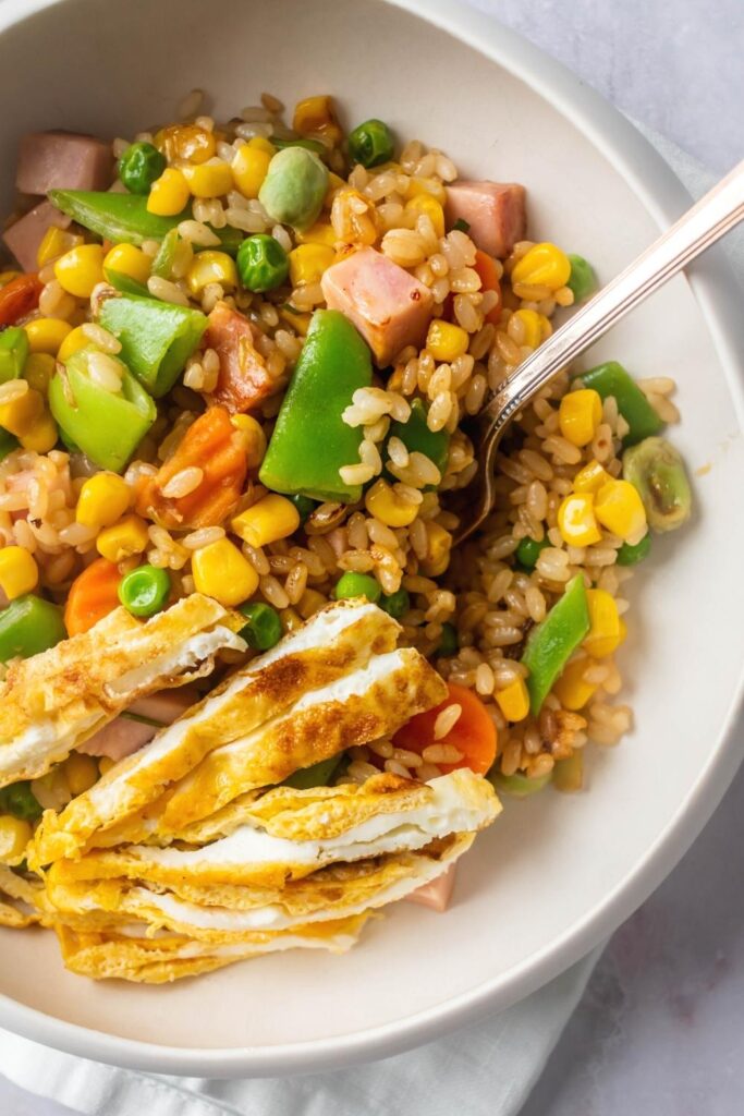 Egg Fried Rice | Everything Cooks In One Pan In Under 30 Minutes