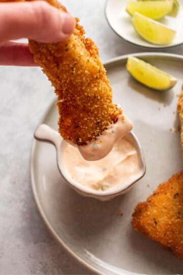 Quick and Easy Fried Mahi Mahi Recipe With THE BEST Aioli