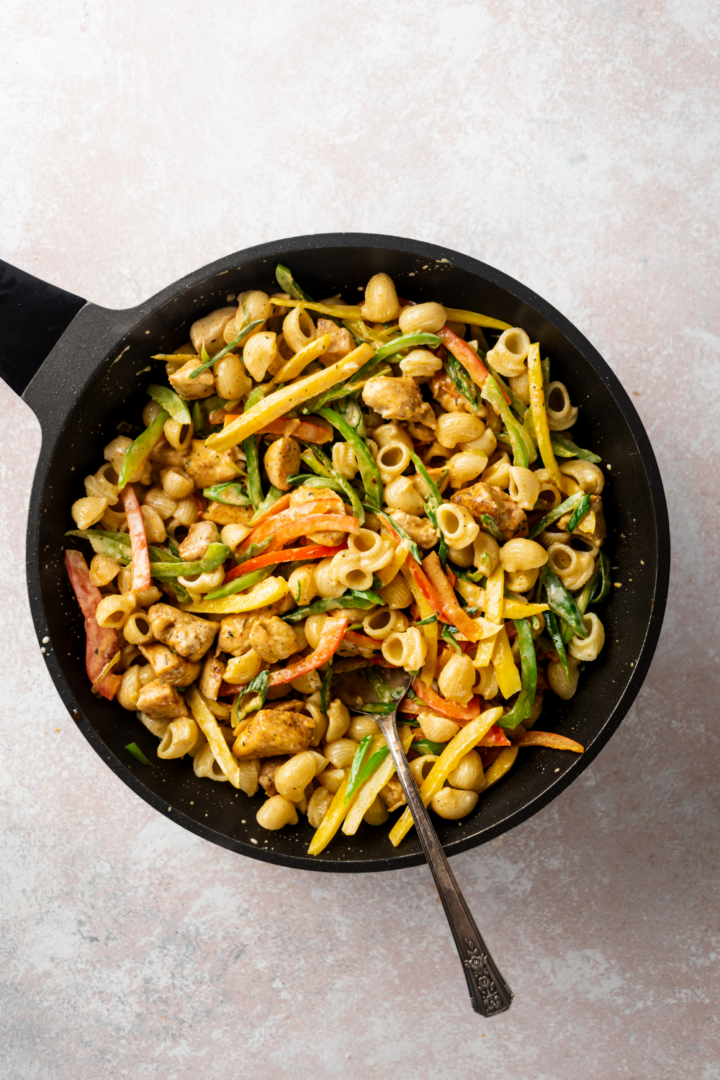 Rasta Pasta Recipe | Jerk Chicken Pasta In Under 30 Minutes