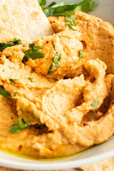 Spicy Hummus | Creamy, Flavorful, & Easy To Make In Just A Few Minutes