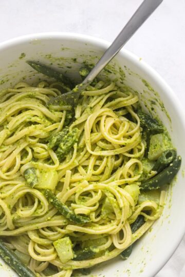 Luca Pasta (Best Trenette Al Pesto Recipe From The Movie Luca)