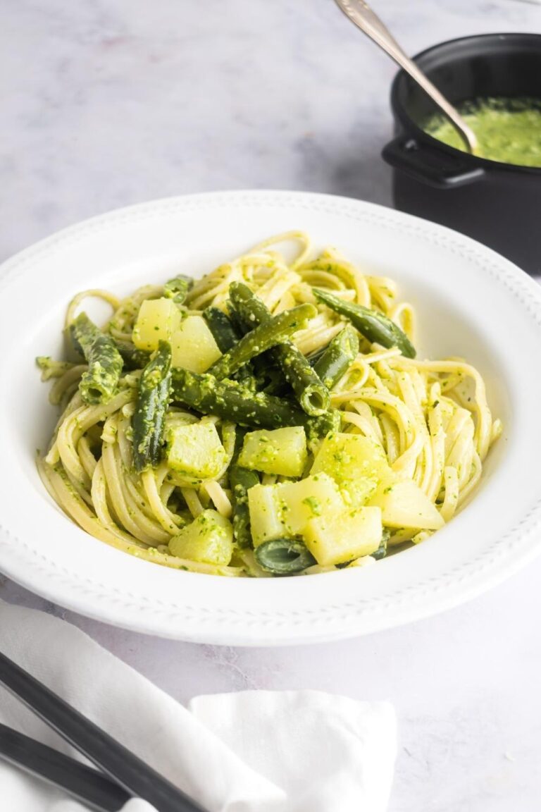 Luca Pasta (Best Trenette Al Pesto Recipe From The Movie Luca)