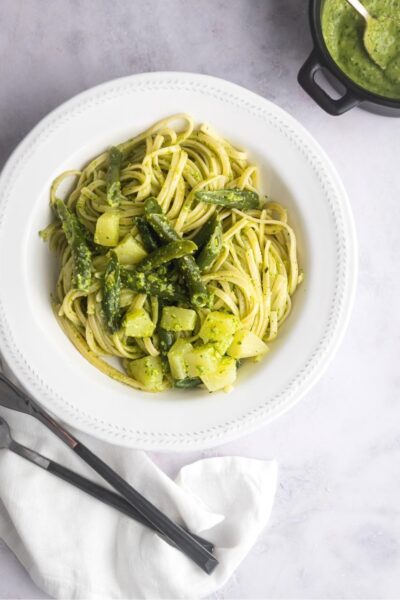 Luca Pasta (Best Trenette Al Pesto Recipe From The Movie Luca)