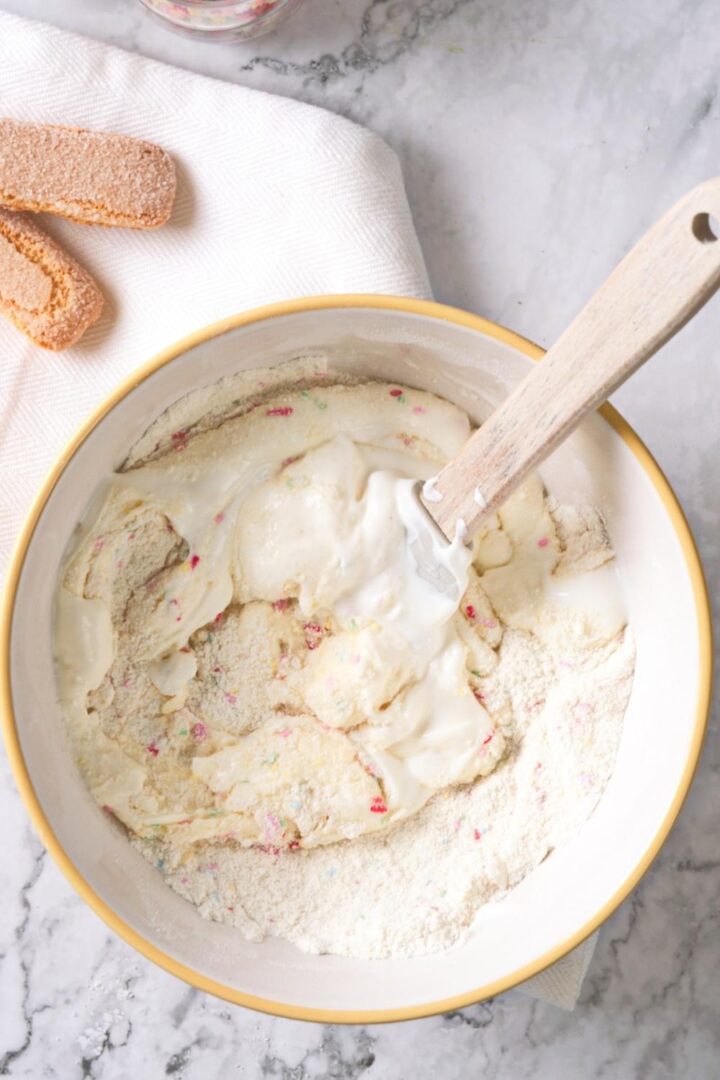 Dunkaroo Dip Made In 5 Minutes With Only 4 Ingredients