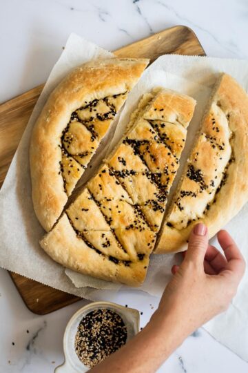 The Easiest Turkish Bread Recipe Ever | No Kneading Necessary