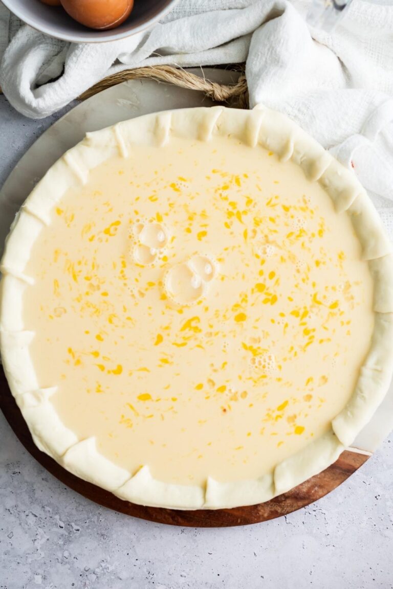 Custard Pie Recipe (Prepped In 10 Minutes)