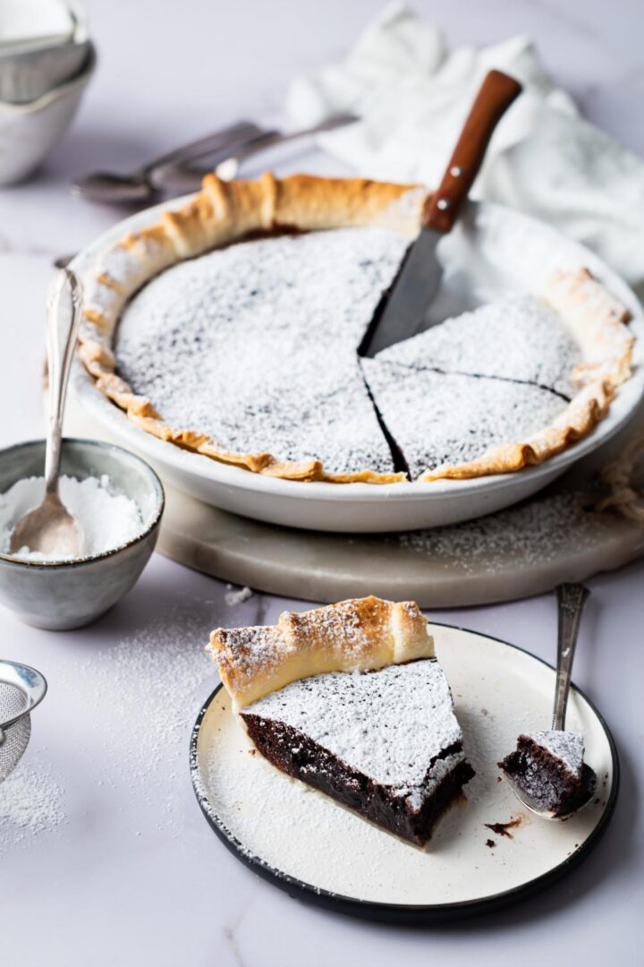 Fudge Pie (Rich and Fudgy)