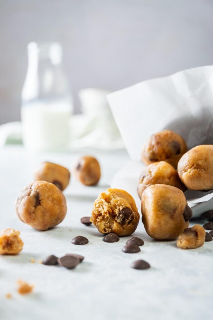 No Bake Cookie Dough Bites | Quick and Easy To Make In Just 5 Minutes