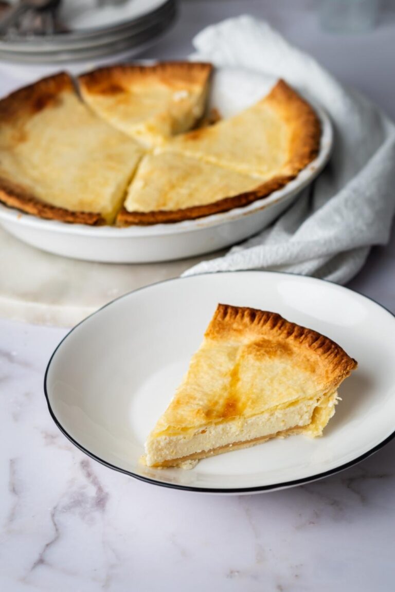 Easy Ricotta Pie Recipe (My Grandma's Italian Recipe)