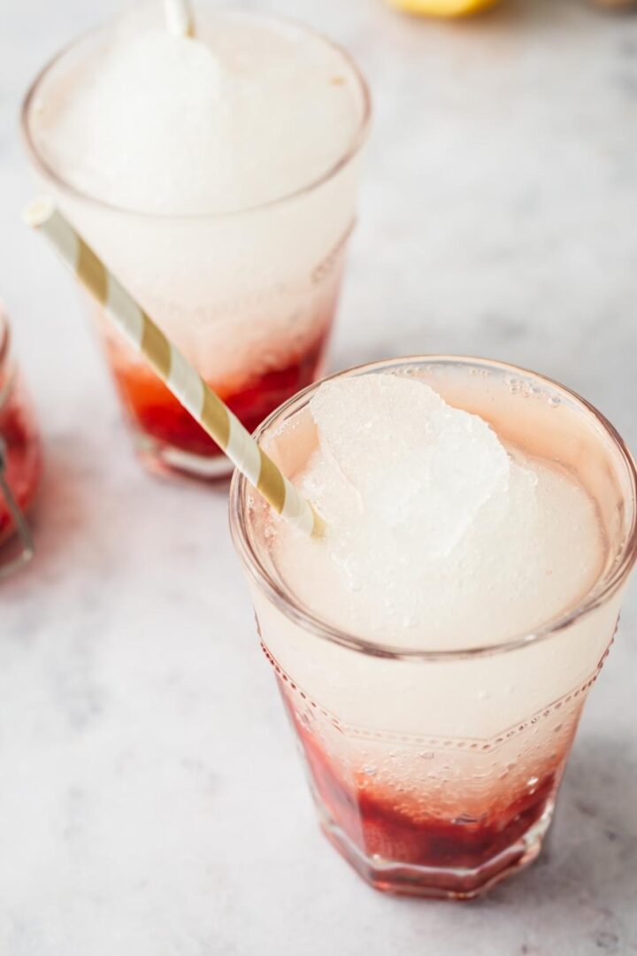 McDonalds Slushie Made In 5 Minutes | Strawberry Lemonade Slushie