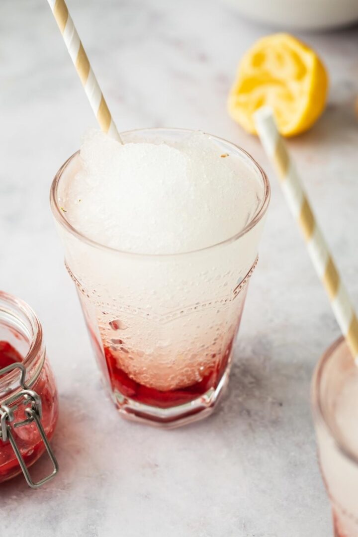 McDonalds Slushie Made In 5 Minutes | Strawberry Lemonade Slushie