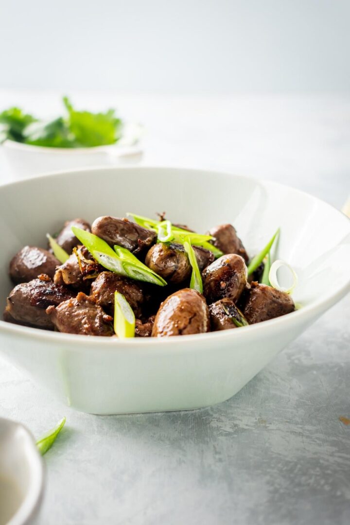 Delicious, Succulent Chicken Hearts Made In Just 25 Minutes