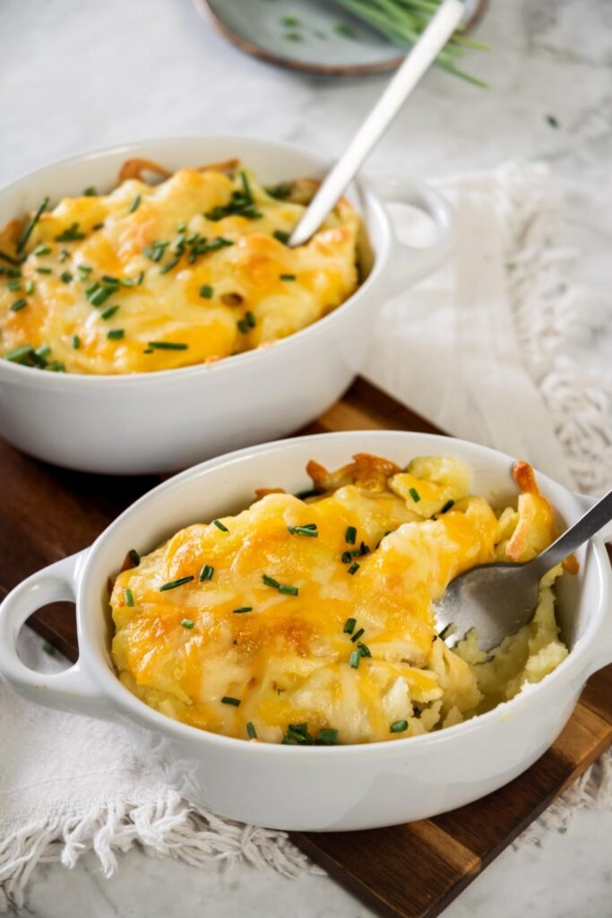 Easy Cheesy Mashed Potatoes Recipe