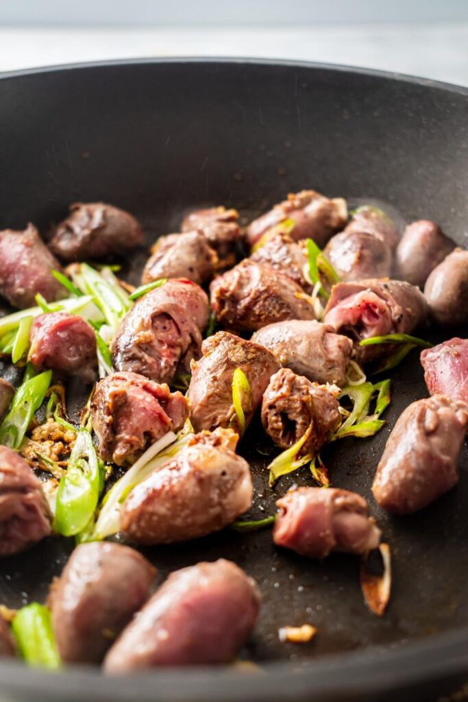 Delicious, Succulent Chicken Hearts Made In Just 25 Minutes