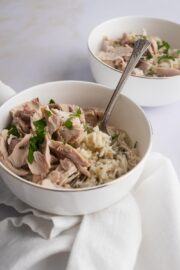 The BEST Boiled Chicken and Rice Recipe