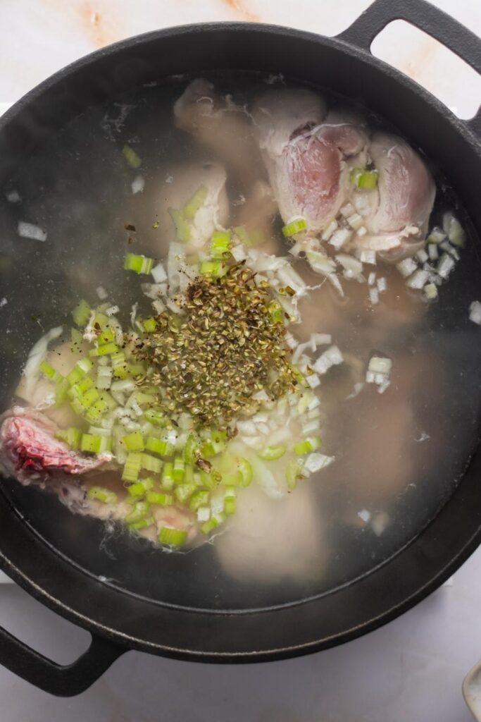 The BEST Boiled Chicken and Rice Recipe