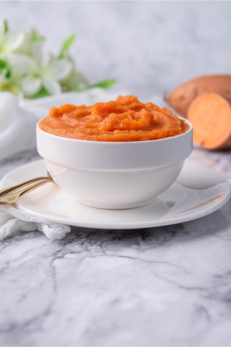 Silky Sweet Potato Puree (Easy Way to Make Sweet Potato Puree)