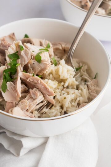 The BEST Boiled Chicken and Rice Recipe Made With Simple Ingredients