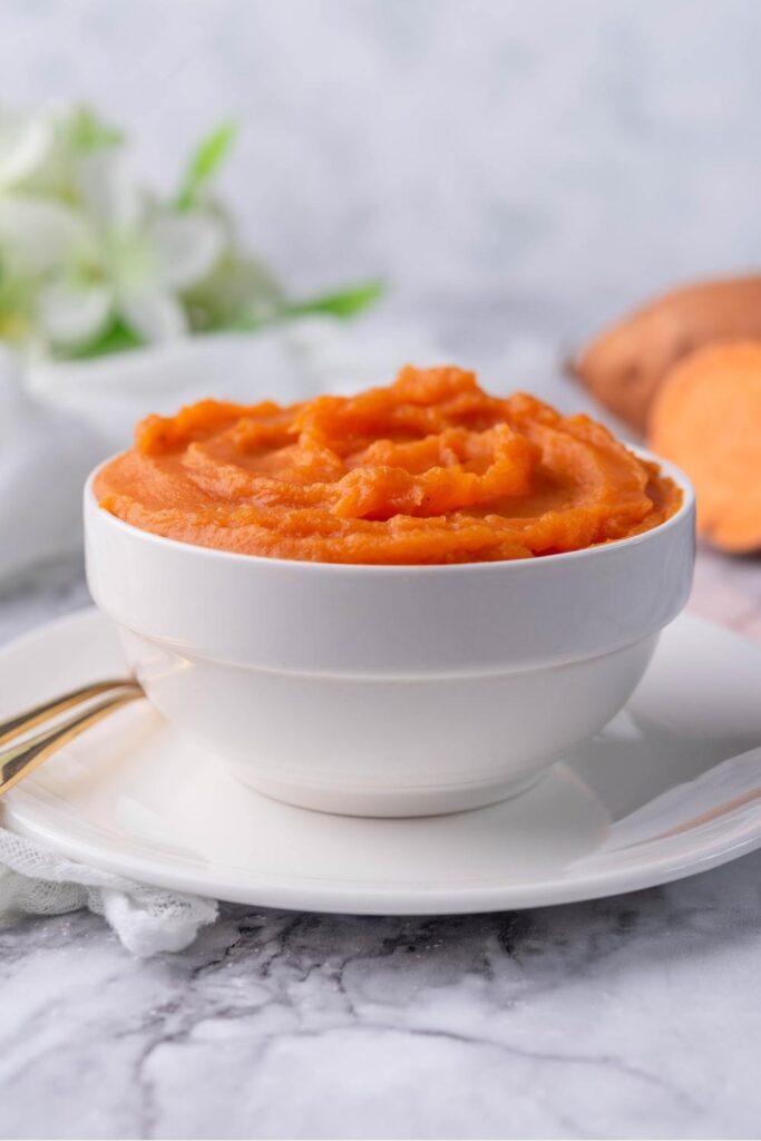 Silky Sweet Potato Puree (Easy Way to Make Sweet Potato Puree)