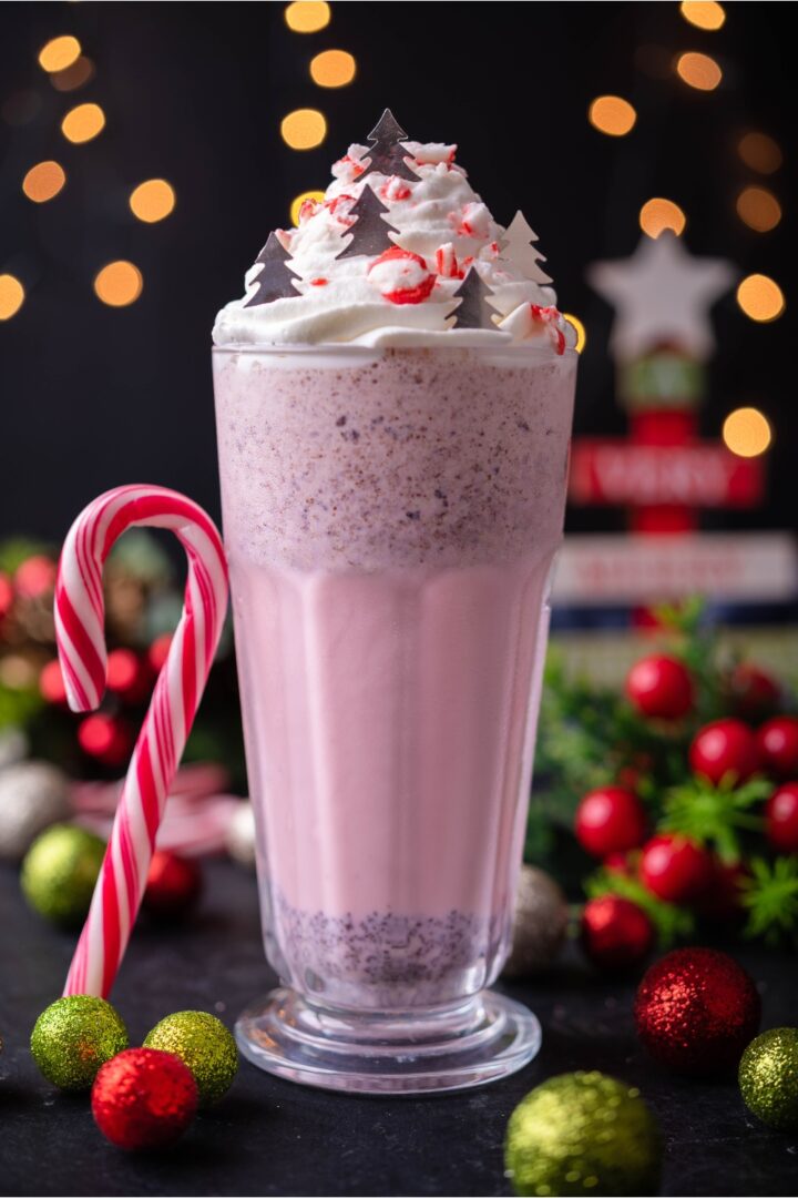 Chick-Fil-A Peppermint Milkshake Recipe Made In 1 Minute