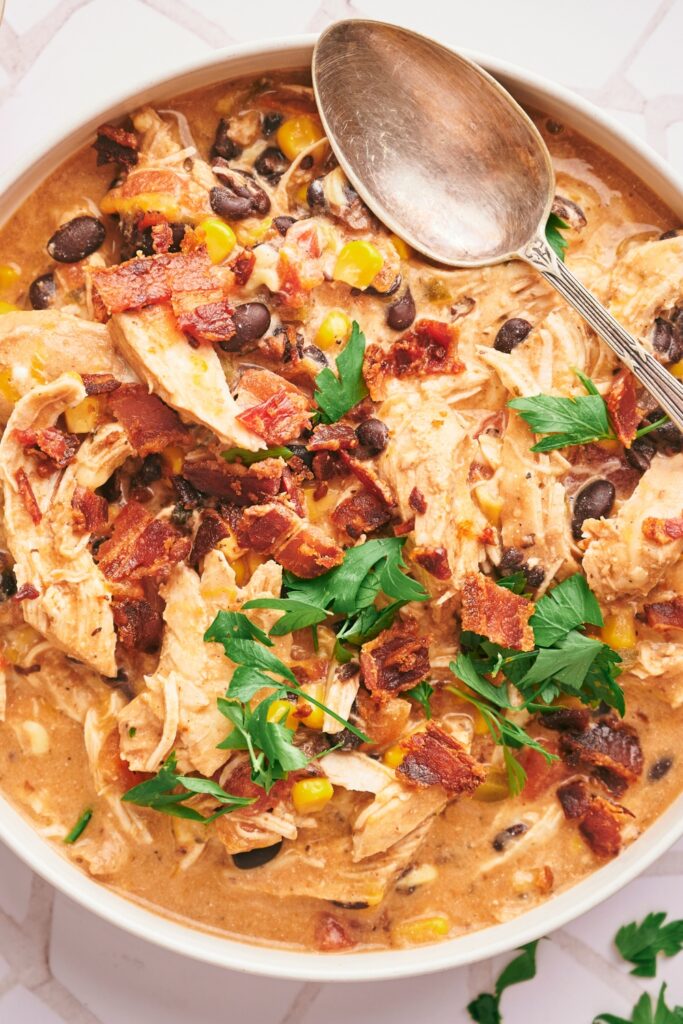 The BEST Crack Chicken Chili Recipe (Takes Just 5 Minutes To Prep)