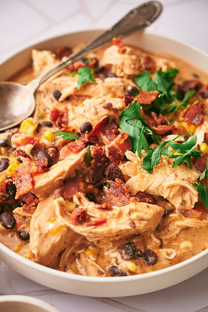 The BEST Crack Chicken Chili Recipe (Takes Just 5 Minutes To Prep)