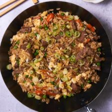 EASY Beef Fried Rice Made In Just 15 Minutes