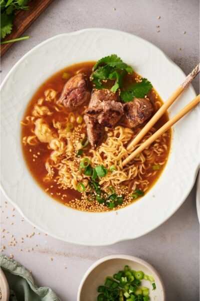 The BEST Spicy Korean Ramen Recipe Made In Under 20 Minutes