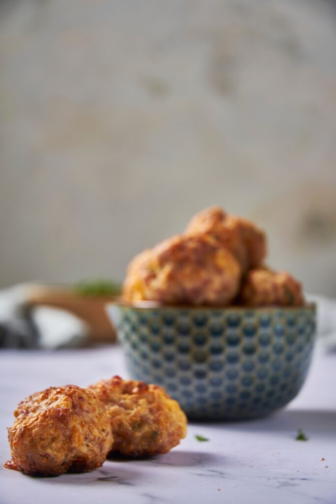 The BEST Easy Bisquick Sausage Balls (Prepped In 5 Minutes)