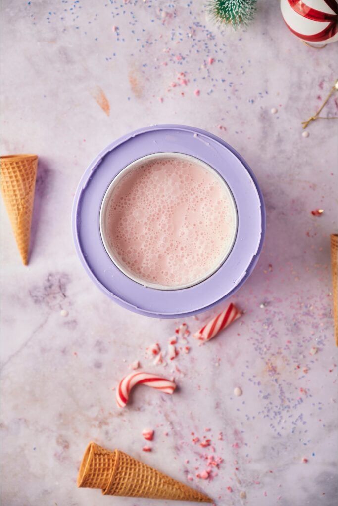 The BEST Peppermint Ice Cream Recipe (Prepped In 5 Minutes)