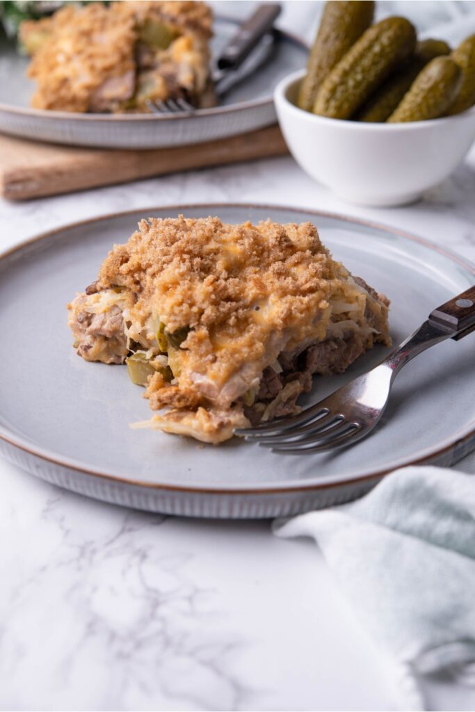 The Best EASY Reuben Casserole Recipe