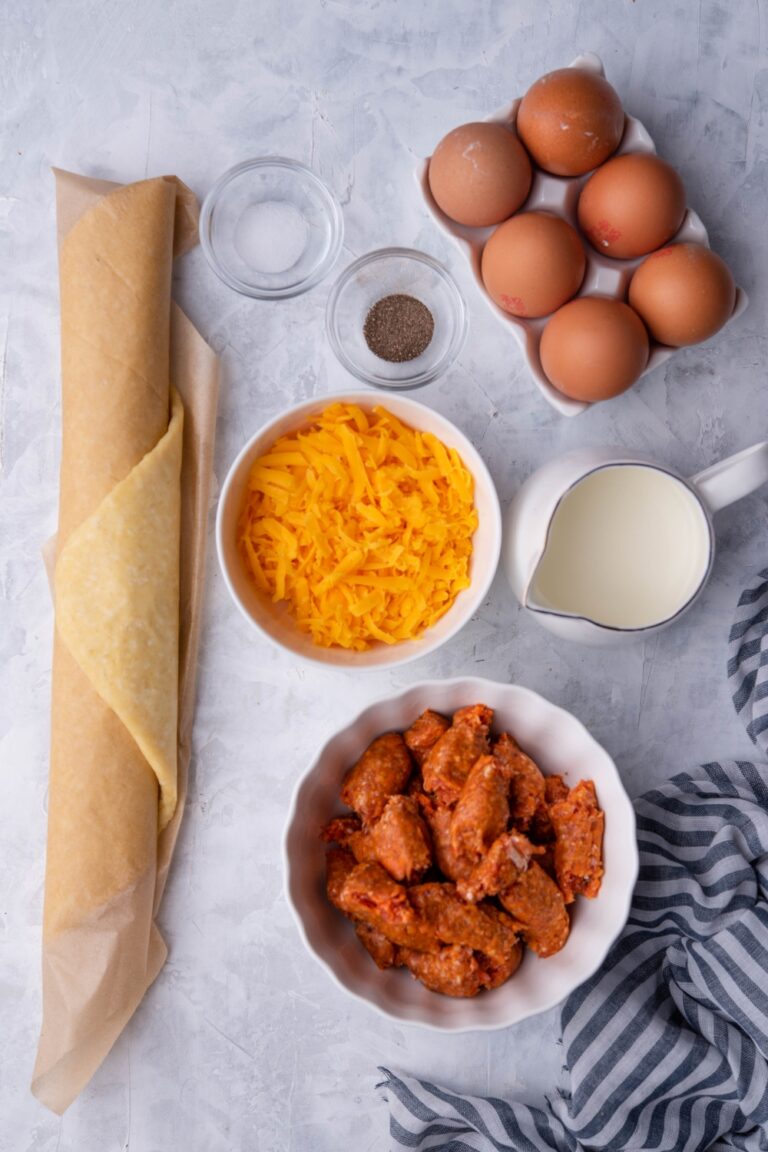 Crescent Roll Breakfast Casserole (Easy Sausage Egg Casserole)