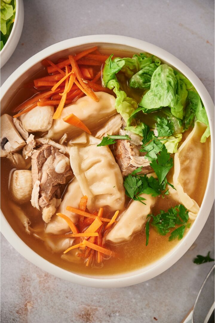 The Best EASY Wor Wonton Soup Recipe Made In Just 30 Minutes