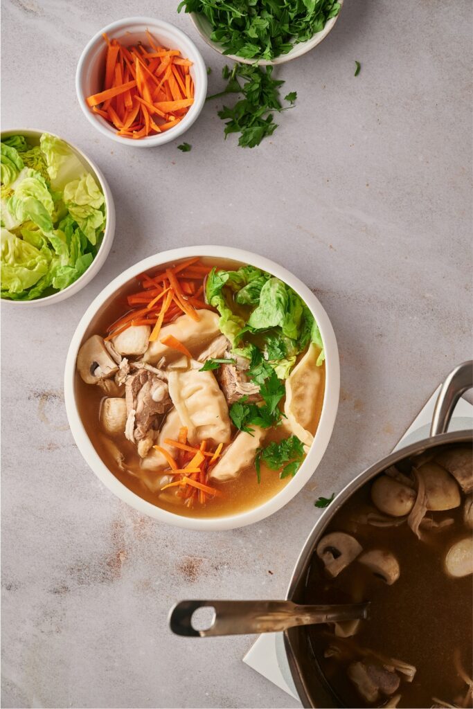 The Best EASY Wor Wonton Soup Recipe Made In Just 30 Minutes