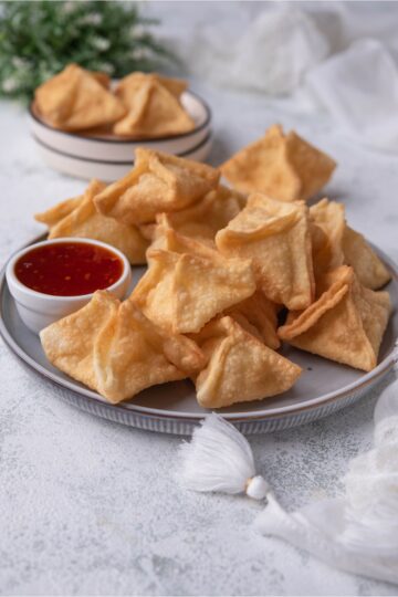 Panda Express Cream Cheese Rangoon Recipe (Made In 15 Minutes)