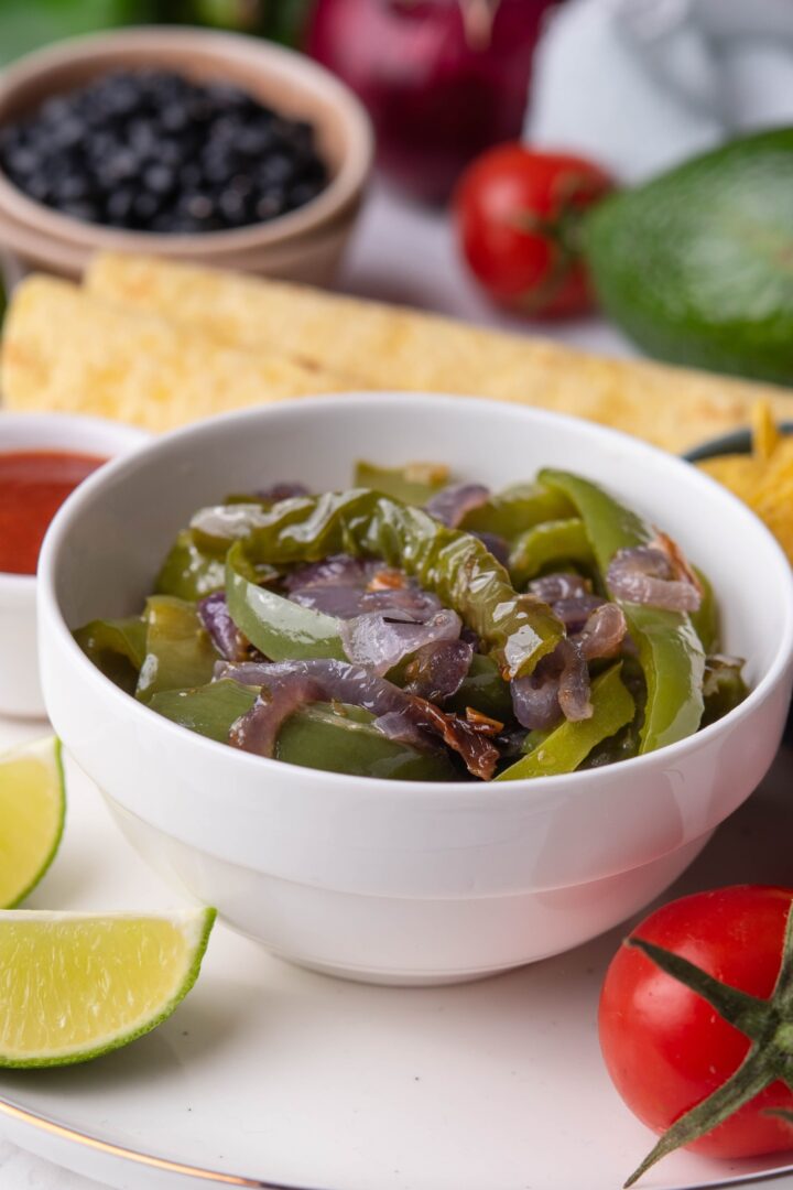 Chipotle Fajita Veggies Made In 10 Minutes (Easy Copycat Recipe)