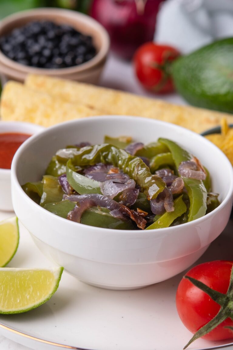 Chipotle Fajita Veggies Made In 10 Minutes (Easy Copycat Recipe)