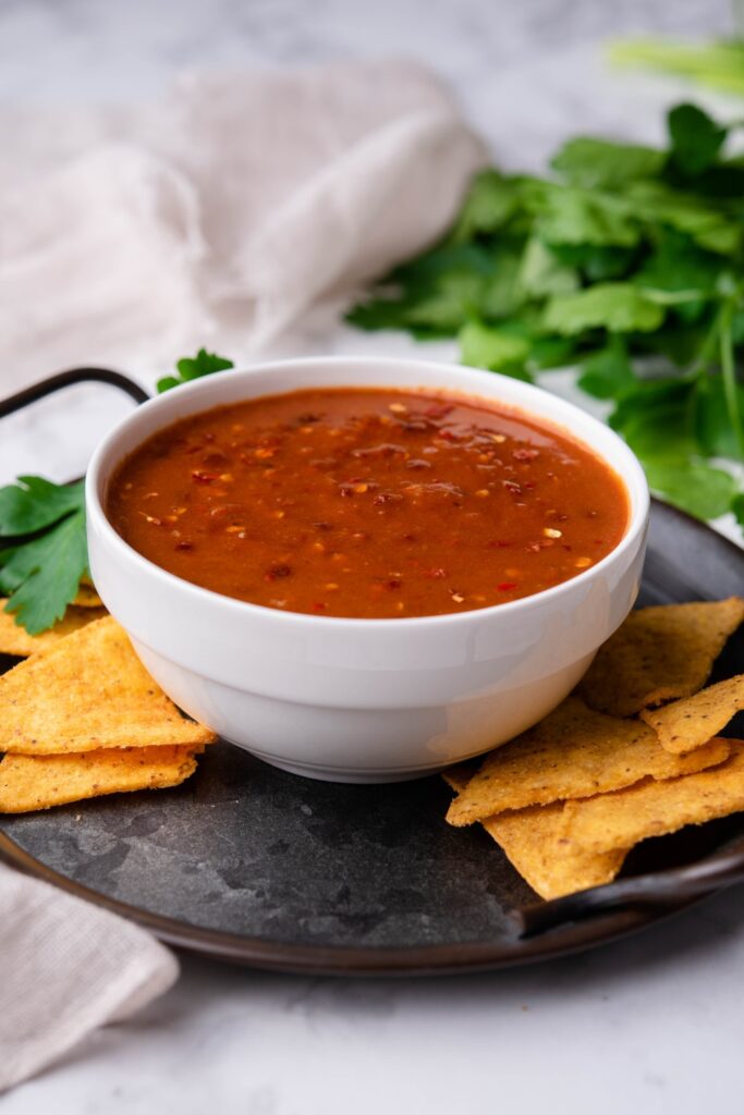 Chipotle Hot Salsa (Copycat Recipe)