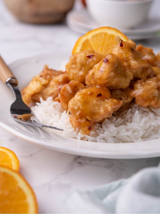Home Made Orange Chicken - I'm Hungry For That