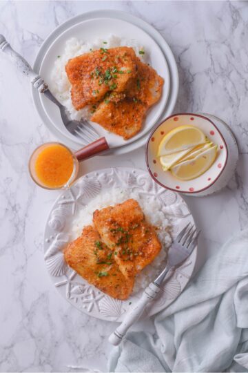 The ULTIMATE Pan Seared Cod Recipe (With Lemon Garlic Butter Sauce)