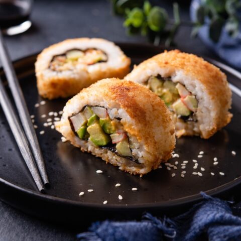 The BEST Fried Sushi Ever (Made In Under 15 Minutes)