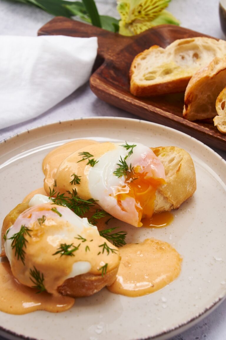 PERFECT Sous Vide Poached Eggs (With Easy Hollandaise Sauce)