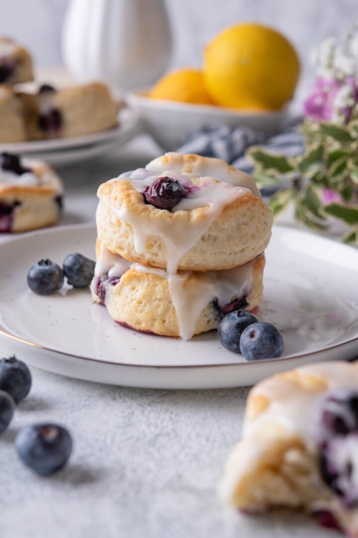 Bo-Berry Biscuits Copycat Recipe (Blueberry Biscuits with Glaze)