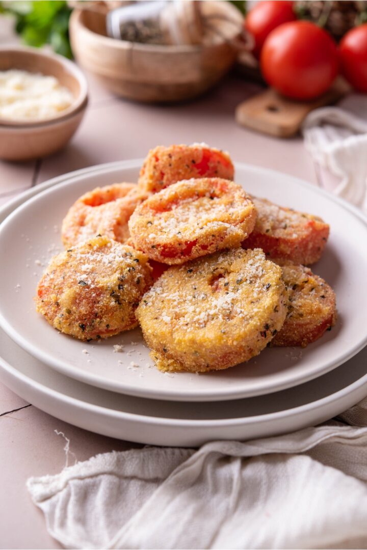 Crispy Fried Red Tomatoes