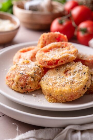 Crispy Fried Red Tomatoes