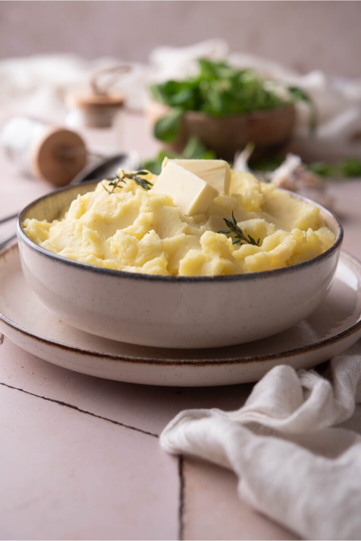 Creamy Mashed Potatoes Without Milk