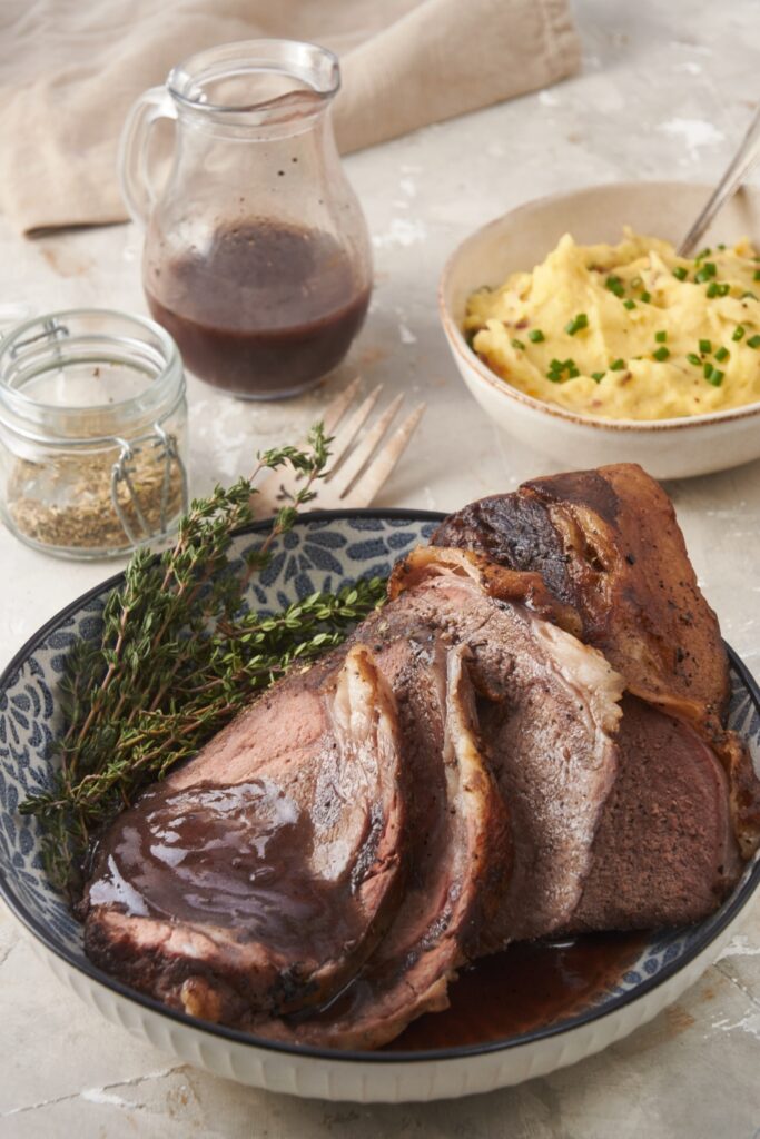 Sous Vide Prime Rib (+ Best Au Jus Sauce)