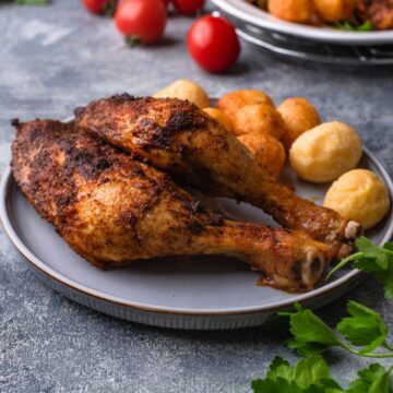 Baked Chicken Leg Quarters (Crispy and Juicy)