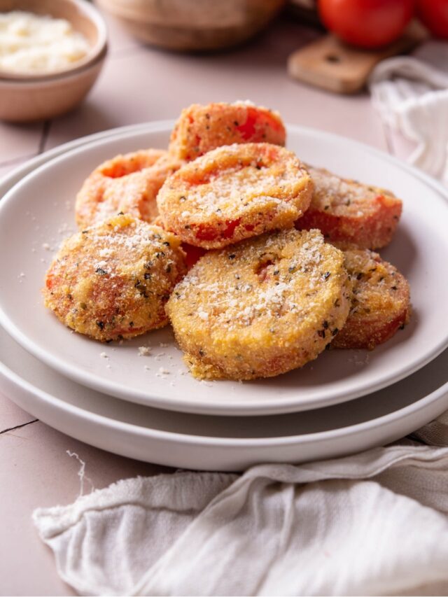 Fried Red Tomatoes - I'm Hungry For That