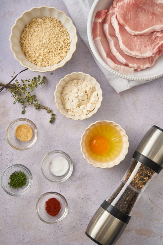 Panko Breaded Pork Chops